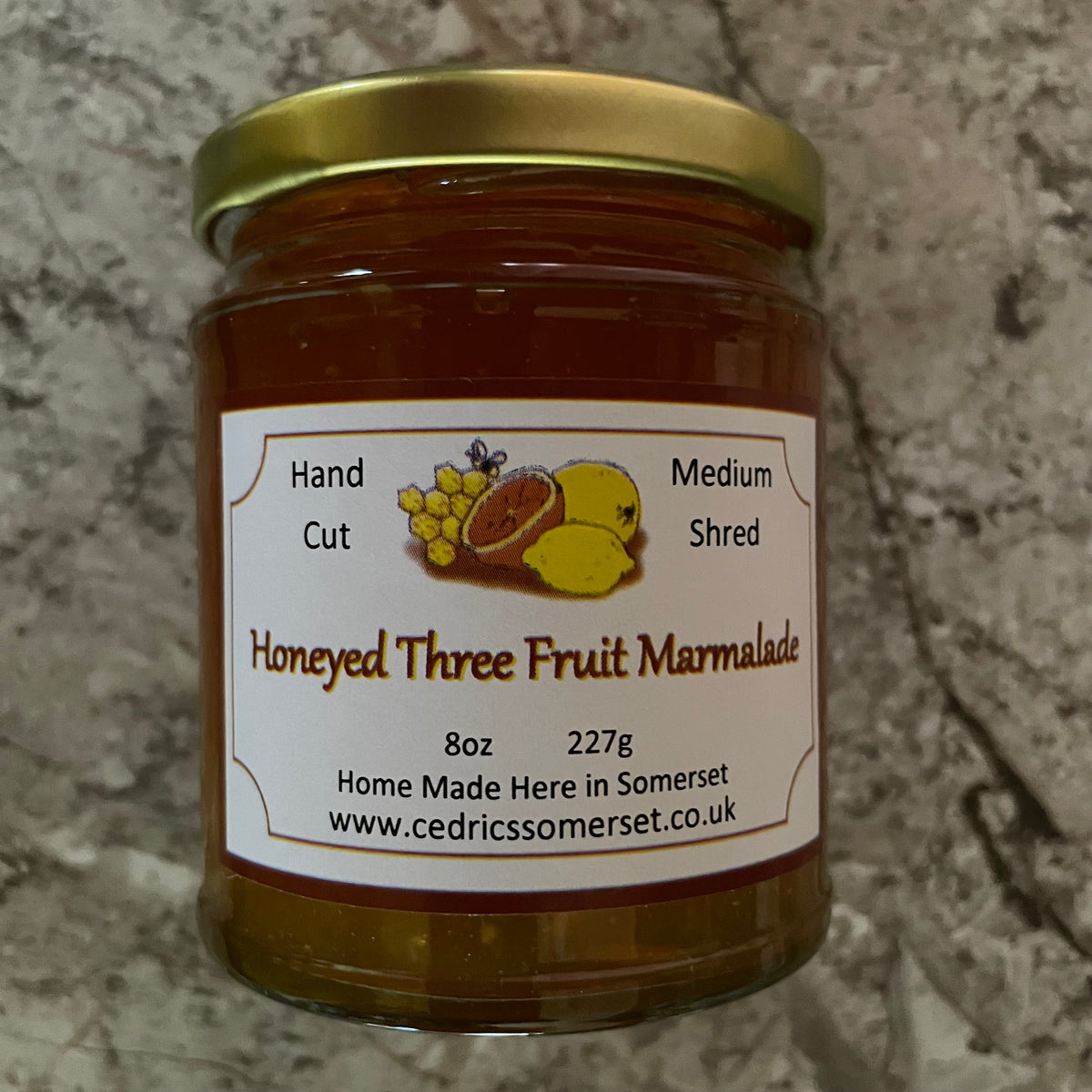Cedrics Somerset Orange and Scrumpy Cider Marmalade